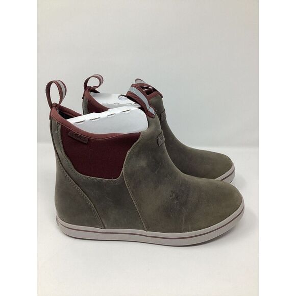Shoes | New Xtratuf 6 Inch Leather Ankle Deck Boot Gray Size Mens 85 ...